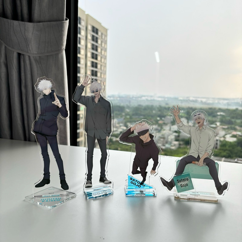 (Pass) Standee Gojo Jujutsu Kaisen (used) | Shopee Việt Nam