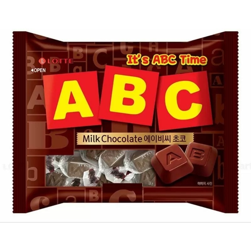 Kẹo Socola ABC Lotte gói 187g | Shopee Việt Nam