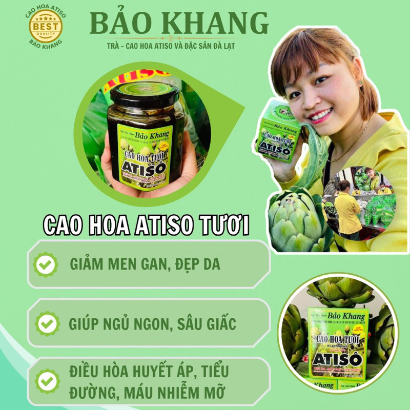 Cao Atiso Xanh | Shopee Việt Nam