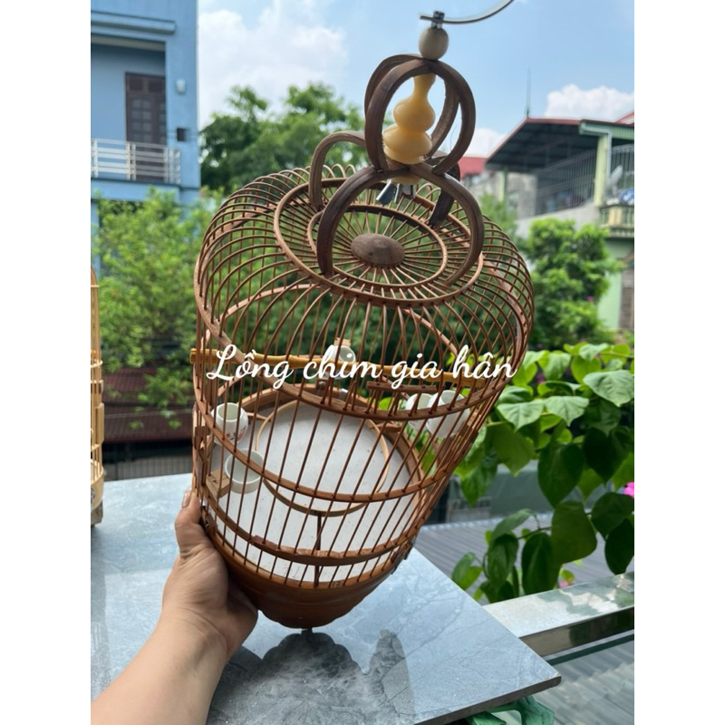 LỒNG KHUYÊN LÙN TRÚC XỬ LÝ CAO 28cm - Lồng Chim Vác | Shopee Việt Nam