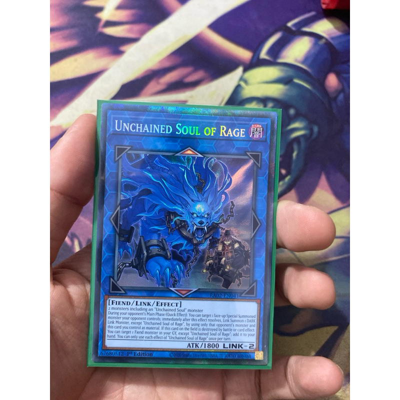 Thẻ Bài Yugioh : Unchained Soul Of Rage - Nhiều loại Foil - RA02-EN041 ...