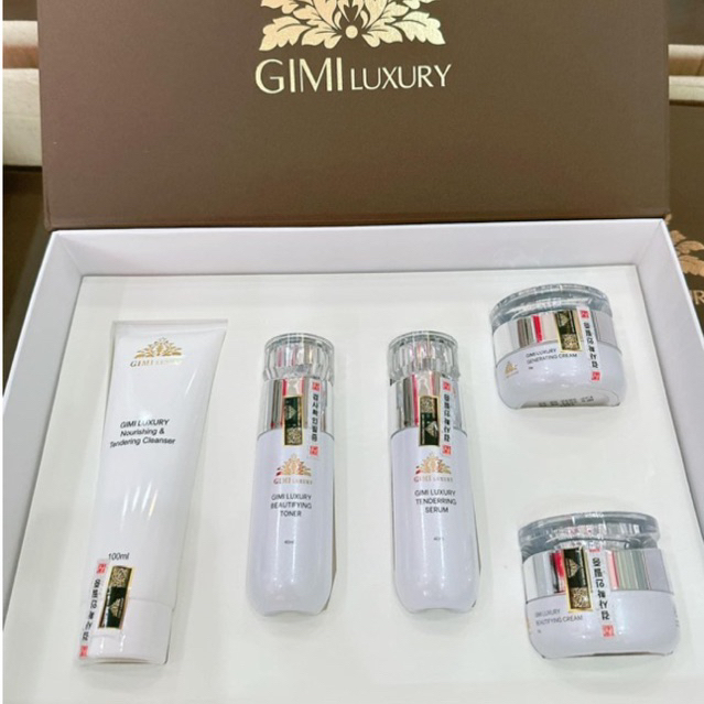 Bộ Kem Gimi Luxury Hàn Quốc Bản 2024 ( Team Qr Chống Nhái ) | Shopee ...