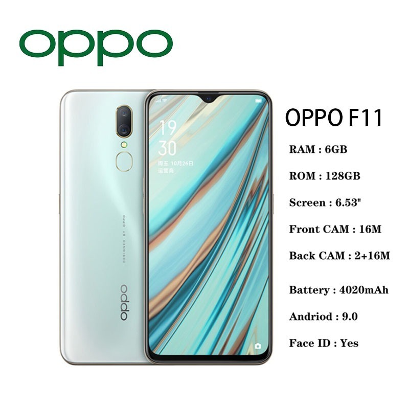 điện thoại Oppo F11 Chính Hãng 2sim ram 8G/256G, Màn hình giọt nước 6 ...