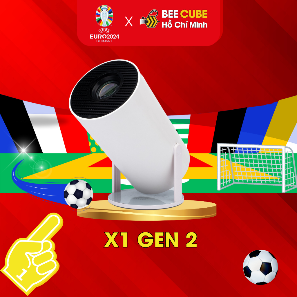 Máy Chiếu Mini BEECUBE X1 Gen 2 2024 Android TV - Auto Keystone -Full ...