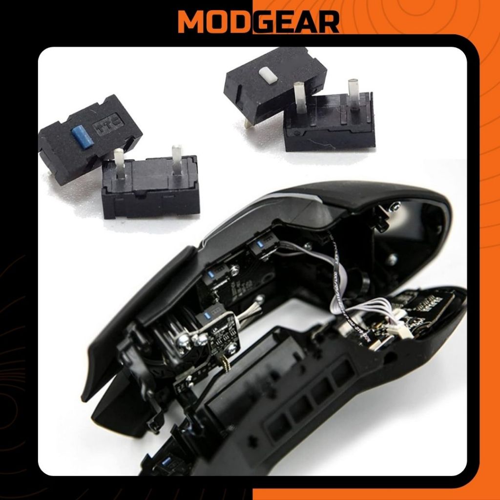 Switch chuột Huano 2 chân chấm trắng 3M Razer Imperator Naga Hex RIVAL ...