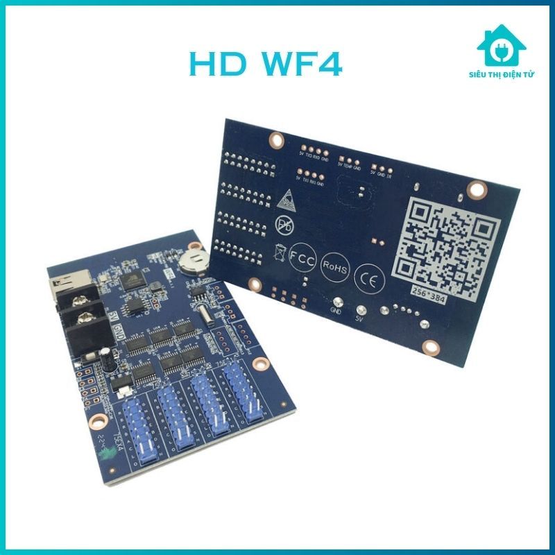 Mạch điều khiển led ma trận WF4, Card HD WF4, Mạch HD Led Module P10, P5, P4,... (Hỗ trợ kỹ ...