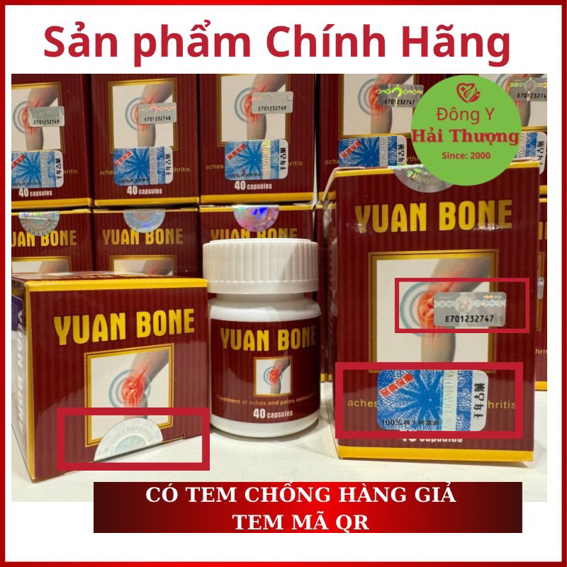 YUAN BONE chính hãng- giúp giảm viêm, đau nhức xương khớp | Shopee Việt Nam
