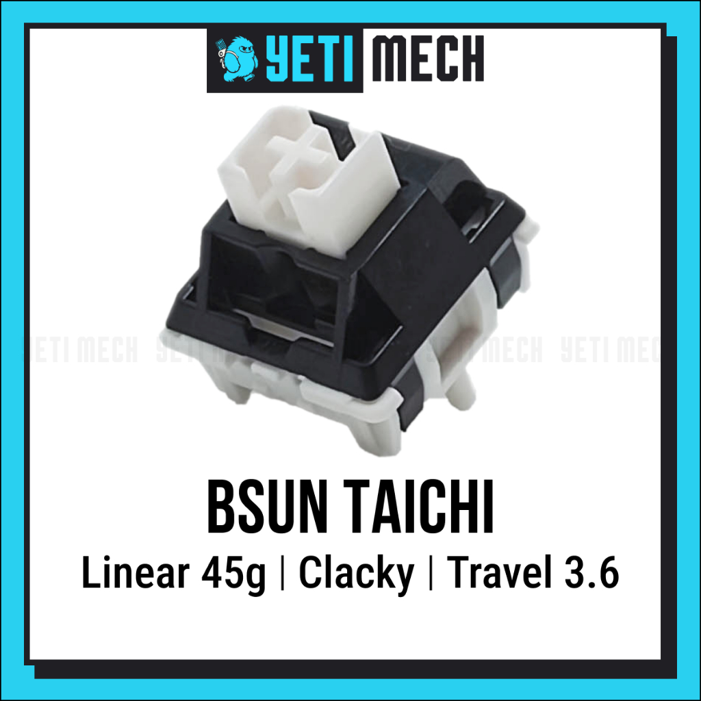 Switch BSUN Taichi | switch giá rẻ tốt nhất | Linear 45g | Switch bàn ...
