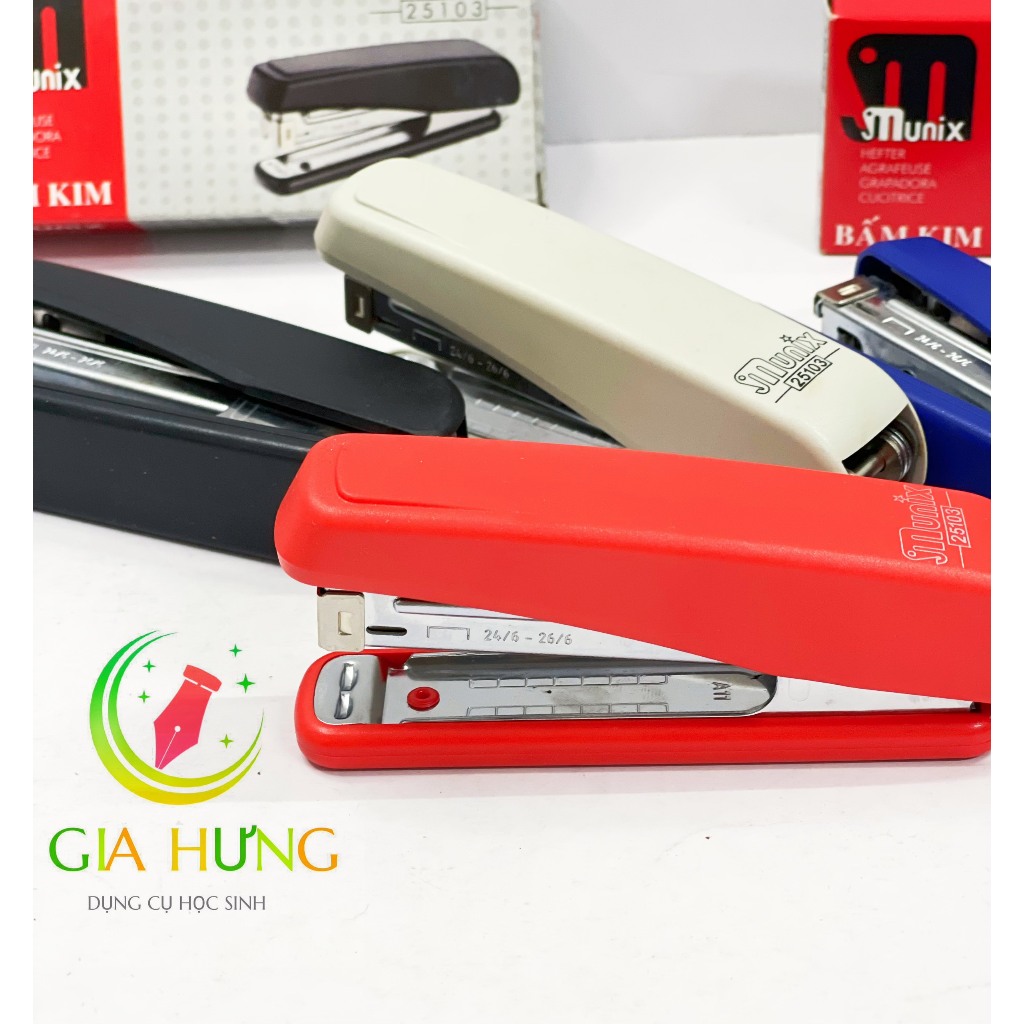 Bấm Kim MUNIX số 3 25103 Chất Lượng Tốt (Giao Màu Ngẫu Nhiên) | Shopee ...