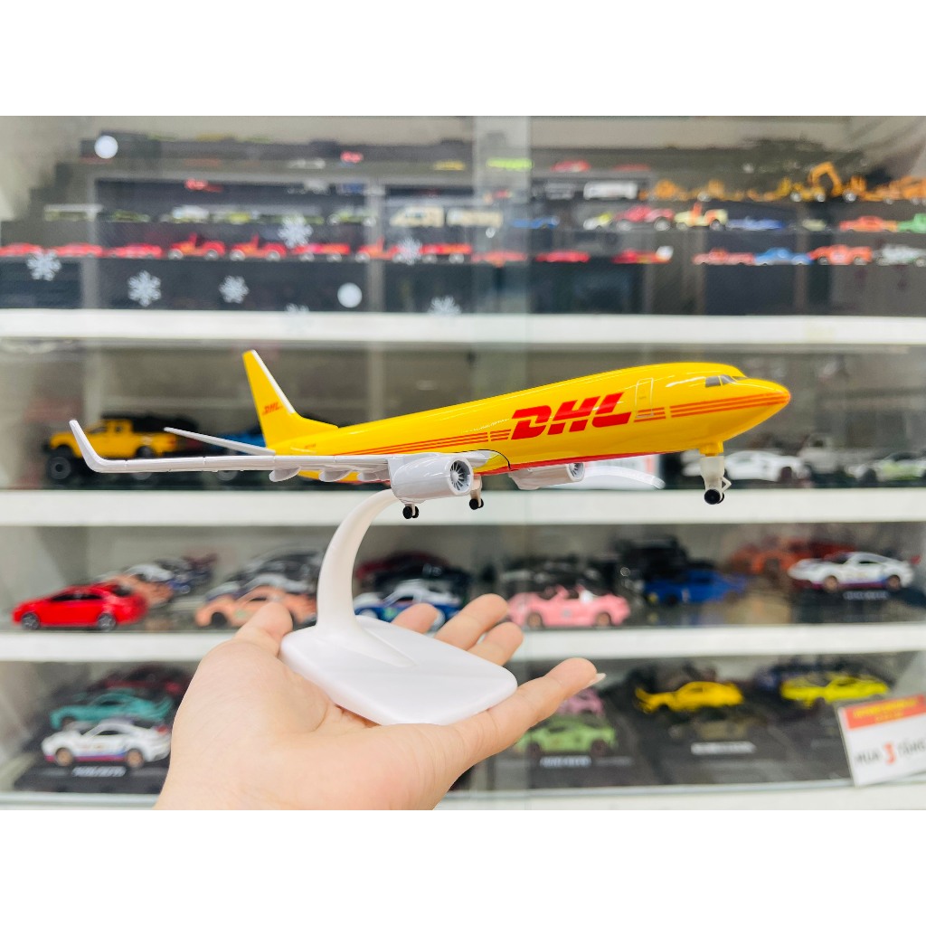 Mô hình máy bay DHL Airlines Boeing B737-800 N859AM 20cm MB20020 ...