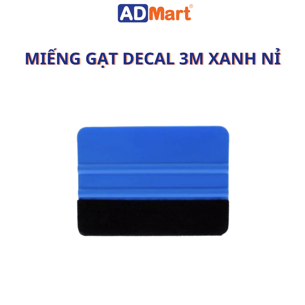 Miếng gạt decal hỗ trợ dán decal ô tô, điện thoại, dán quảng cáo ...