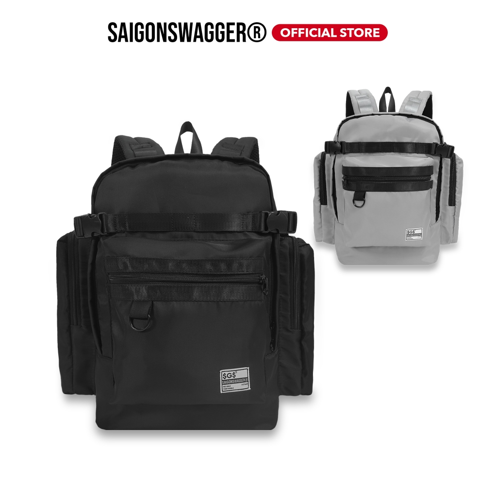 Balo Thời Trang SAIGON SWAGGER® SLATE BACKPACK chất liệu Nylon ngăn chống sốc laptop 14inch ...