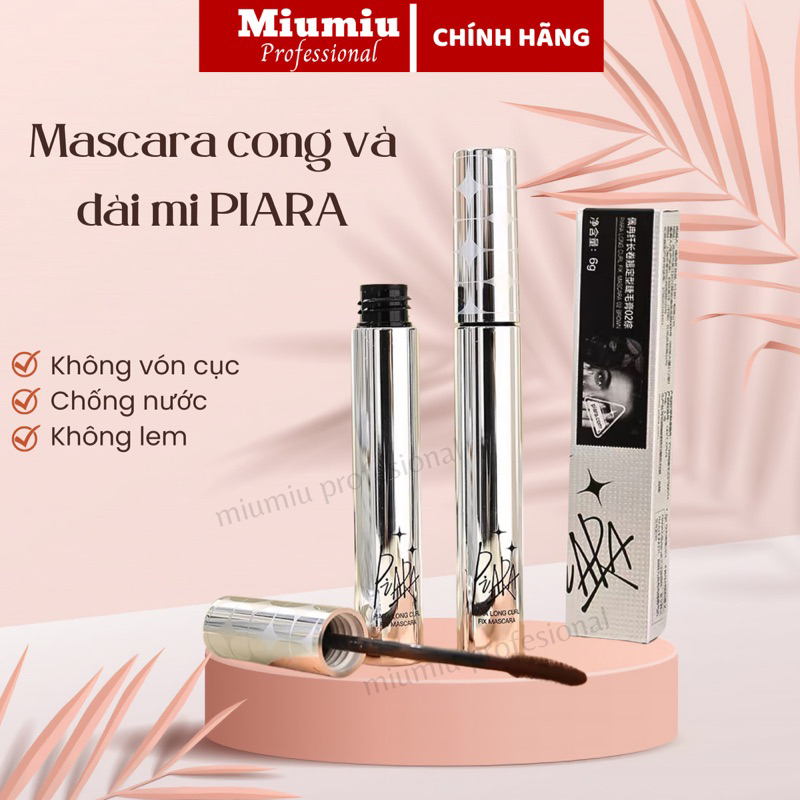 Mascara Piara chuốt mi, làm tơi mi không vón cục, chống nước giữ cong ...