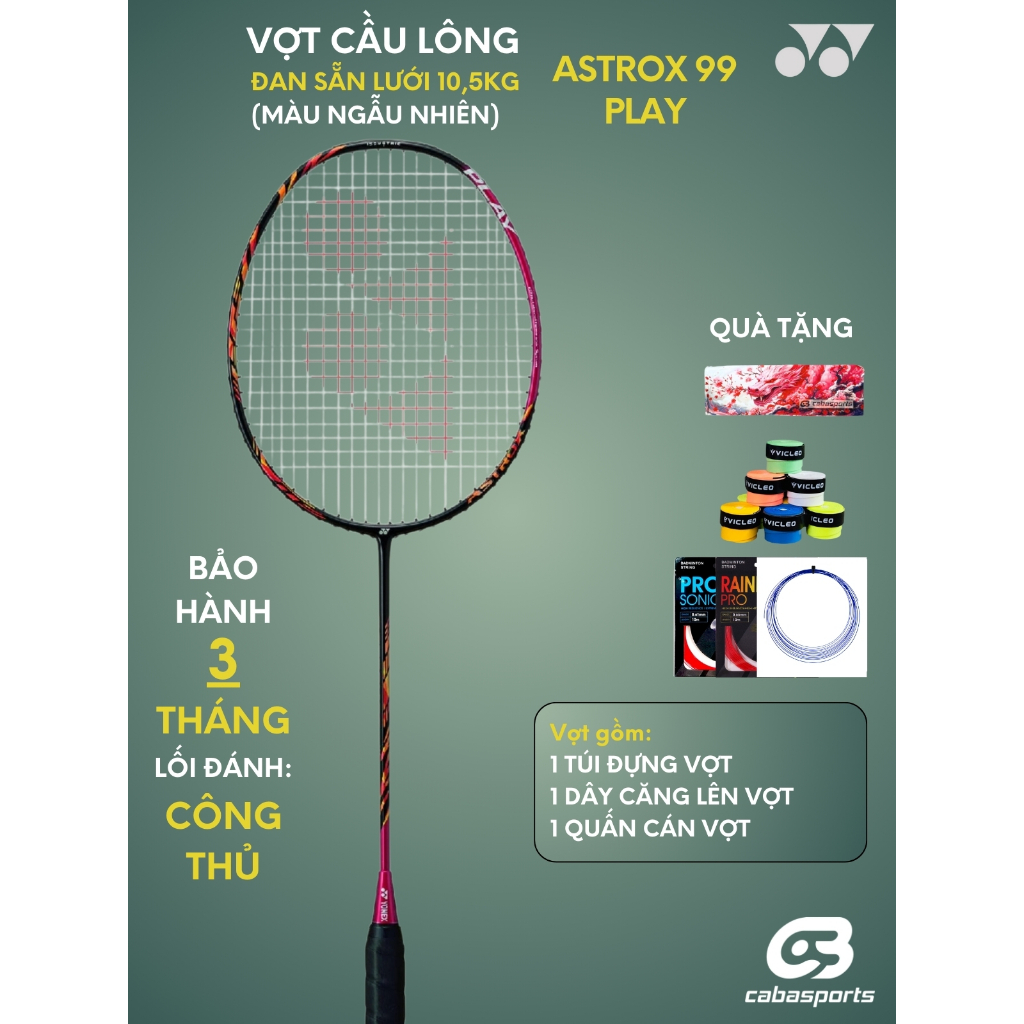 Vợt cầu lông Yonex Astrox 99 Play, 88D Play, 88S Play, 77 Play ...