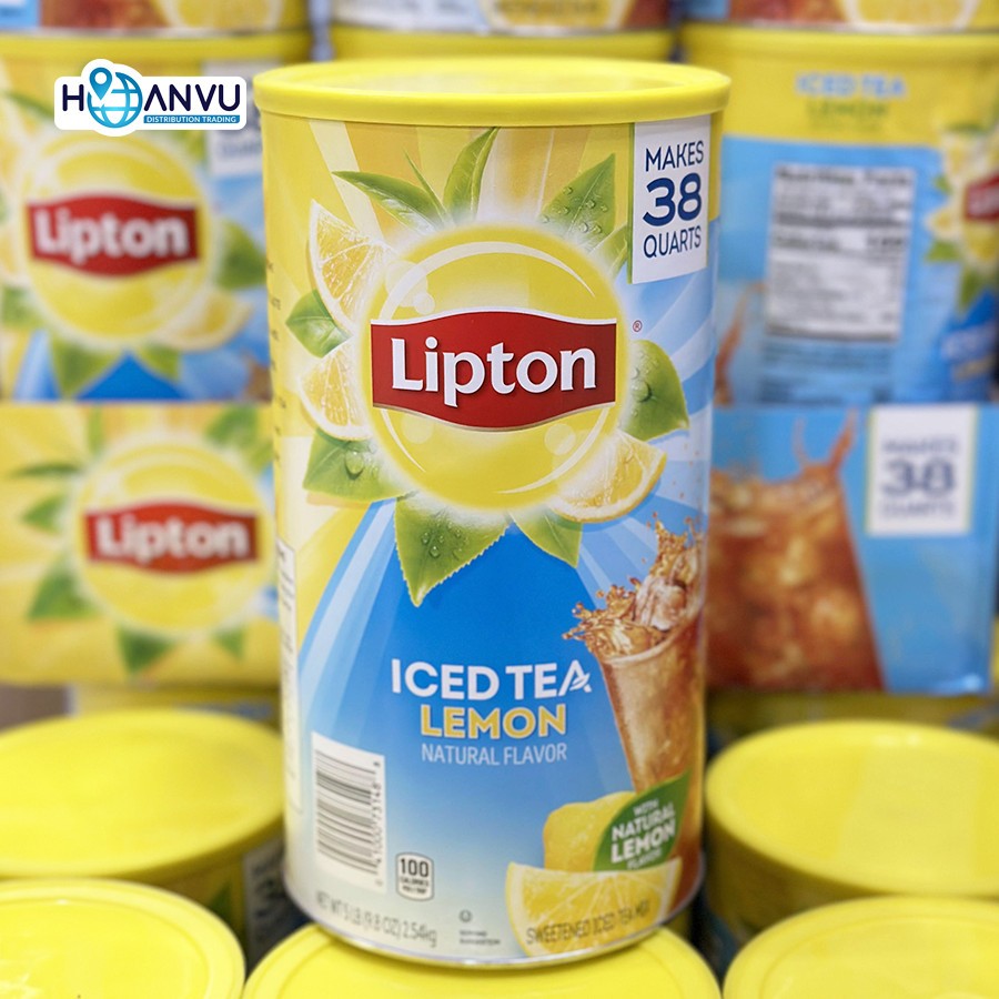 Bột Trà Chanh Lipton Iced Tea Mix Natural Flavor (2.54kg) Date Mới Nhất ...