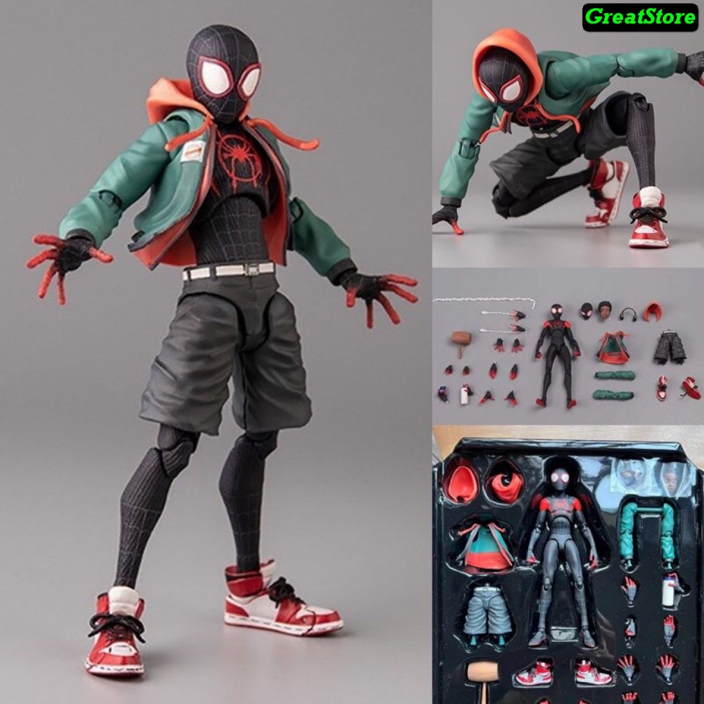 [ Sẵn ] Mô hình Spider Man Across the Spider-Verse Action Figure 13 cm ...