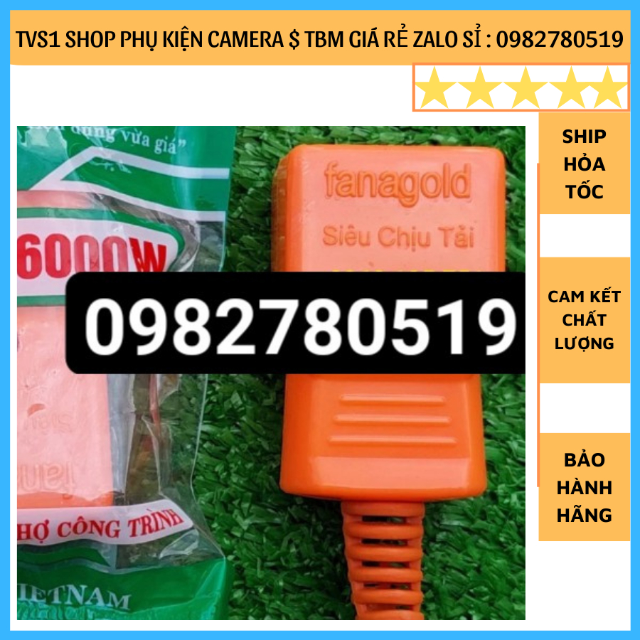 Phích âm chính hãng Fanagold công suất 6000w, phích âm chịu tải 6000w ...