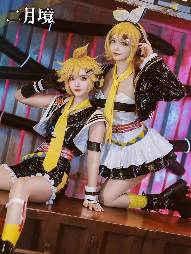 Order Trang Phục Cosplay Rin Và Len Ver The Muse Dash Collab Shopee Việt Nam