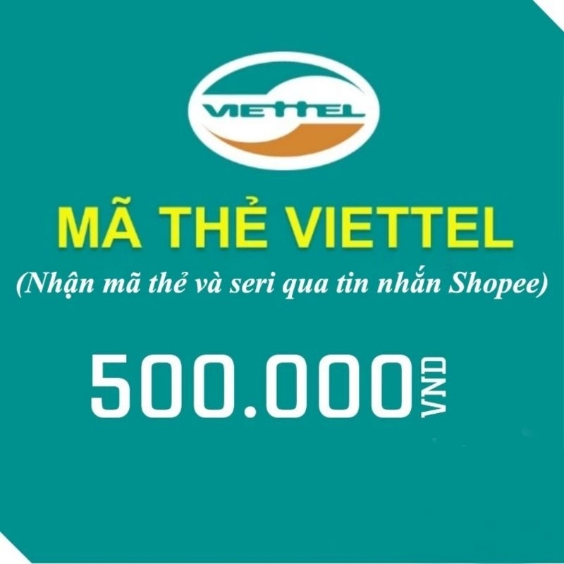 THẺ NẠP ĐIỆN THOẠI VIETTEL | Shopee Việt Nam