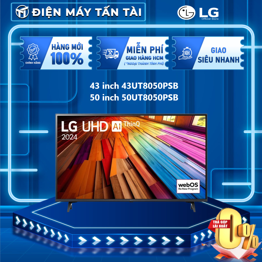 43UT8050PSB / 50UT8050PSB - Smart Tivi LG 4K - Bảo hành chỉnh hãng ...