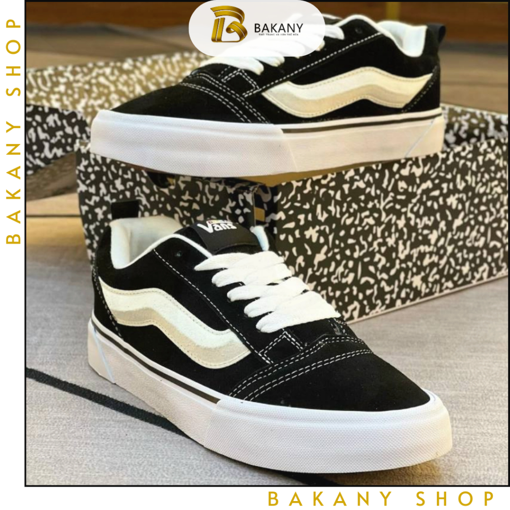 Giày Vans Potato Trắng Đen Bản Cao Cấp, Giày Vans Vault Knu Skool Phong ...