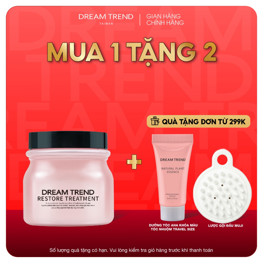 Mặt Nạ Ủ Dưỡng Tóc Hương Nước Hoa DREAM TREND Restore Treatment 250g ...