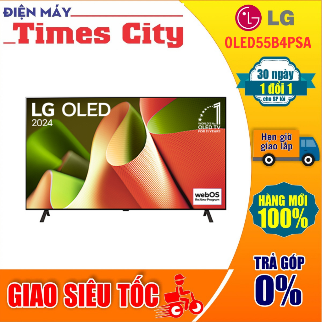 Smart Tivi LG OLED 4K 55 inch OLED55B4PSA | Shopee Việt Nam