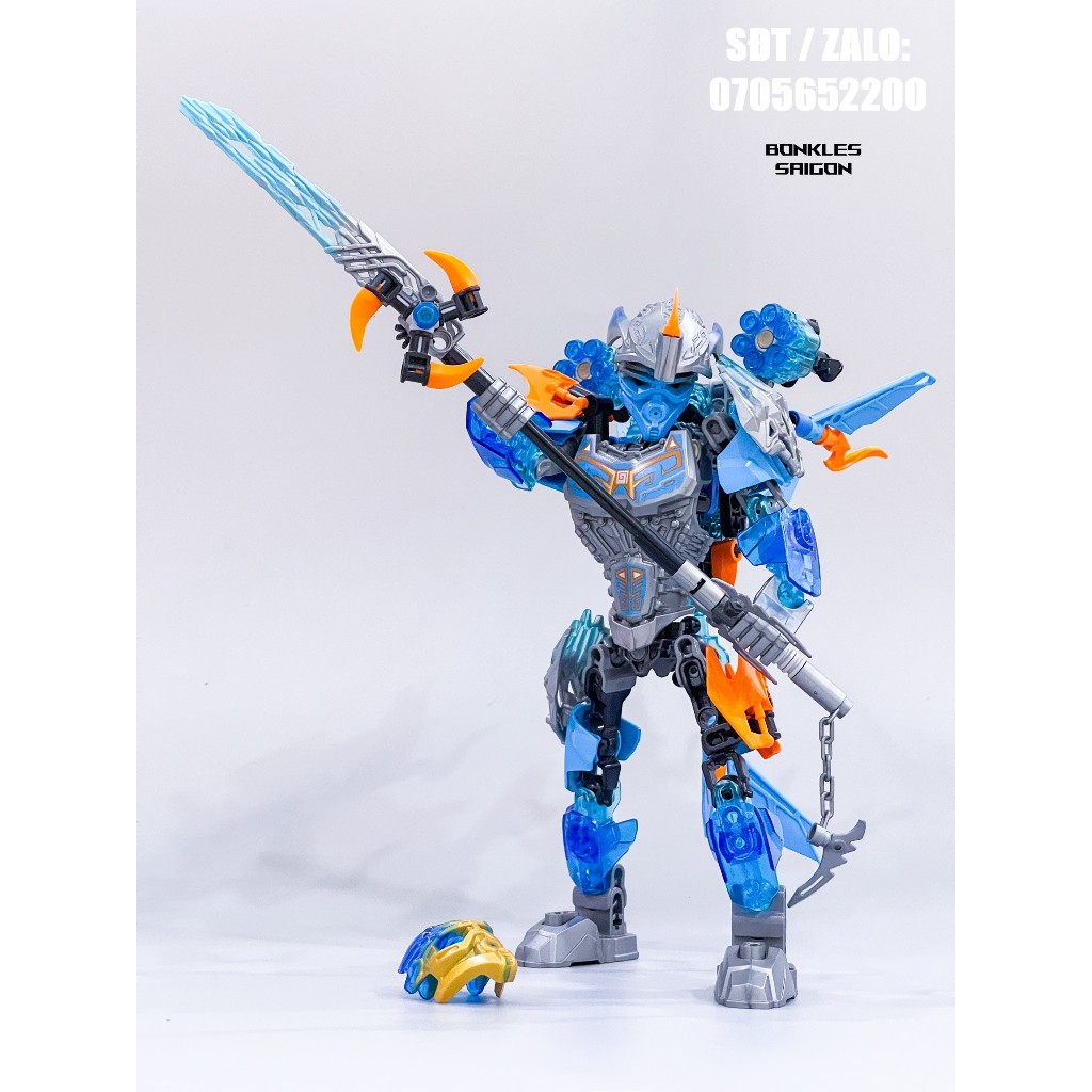 Đồ Chơi LEGO Bionicle 71302 Akida Creature of Water & 71307 Gali Uniter ...