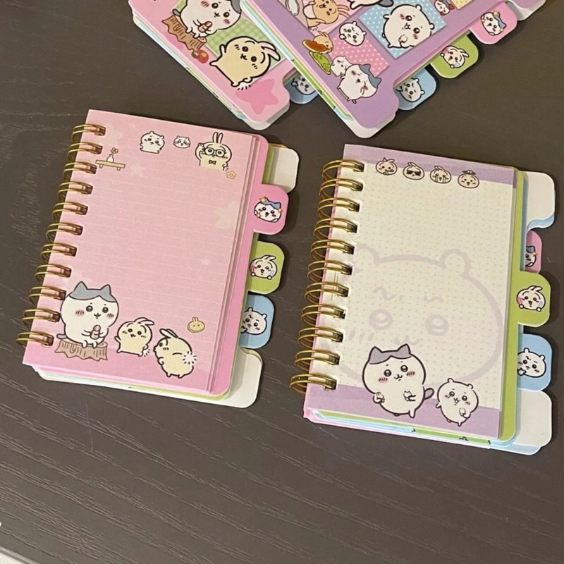 Cá Nhỏ|Nhật ký lò xo notepad Chiikawa dễ thương | Shopee Việt Nam