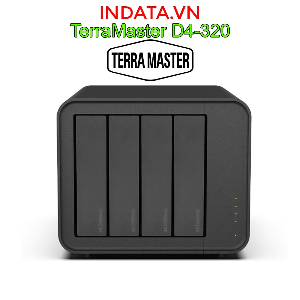 Bộ lưu trữ dữ liệu TerraMaster DAS D4-320 SingleDisk, USB3.2 Gen2 Type ...
