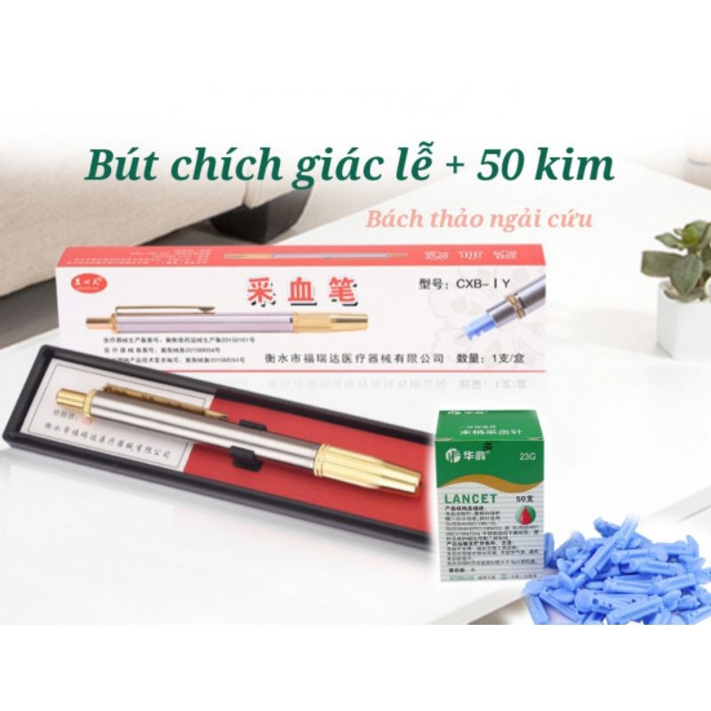 Bút lấy máu thử tiểu đường- bút chích máu, lễ máu không đau cực nhạy ...