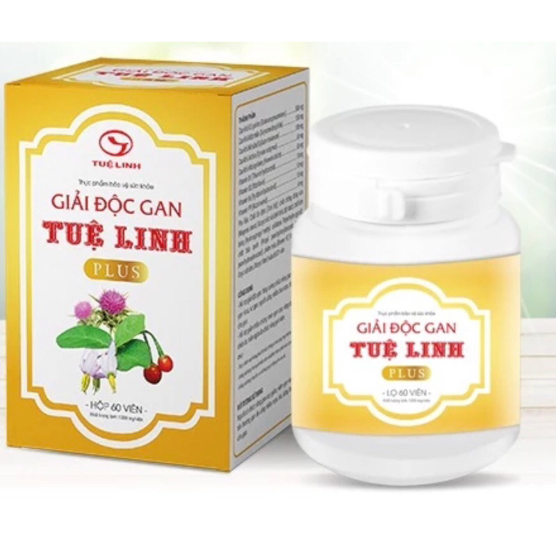GIẢI ĐỘC GAN TUỆ LINH PLUS (lọ/60v) | Shopee Việt Nam