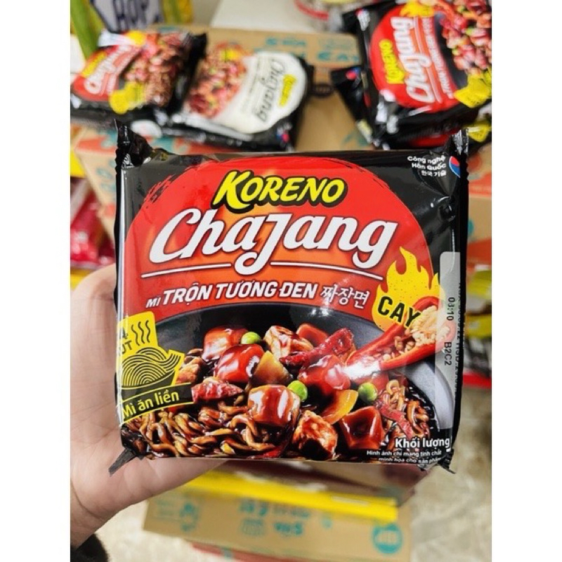 1 Gói Mì Trộn Tương Đen Koreno Ăn Liền 78g | Shopee Việt Nam