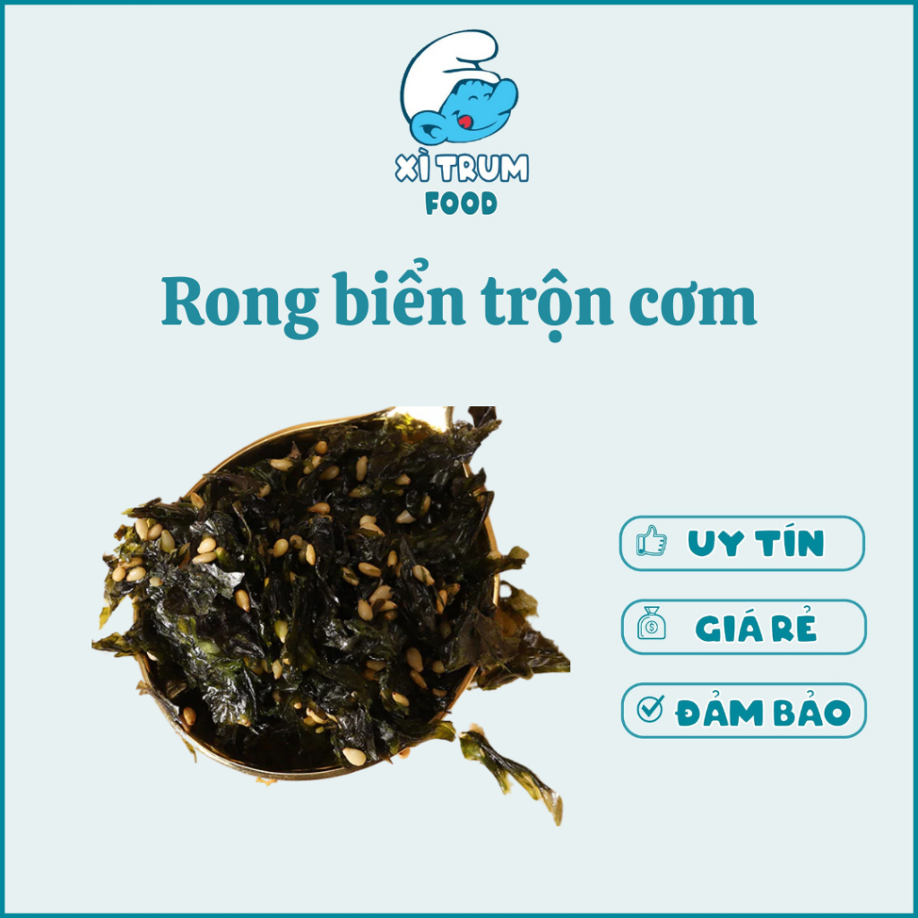 Rong biển trộn cơm Xì Trum Food 50g | Shopee Việt Nam