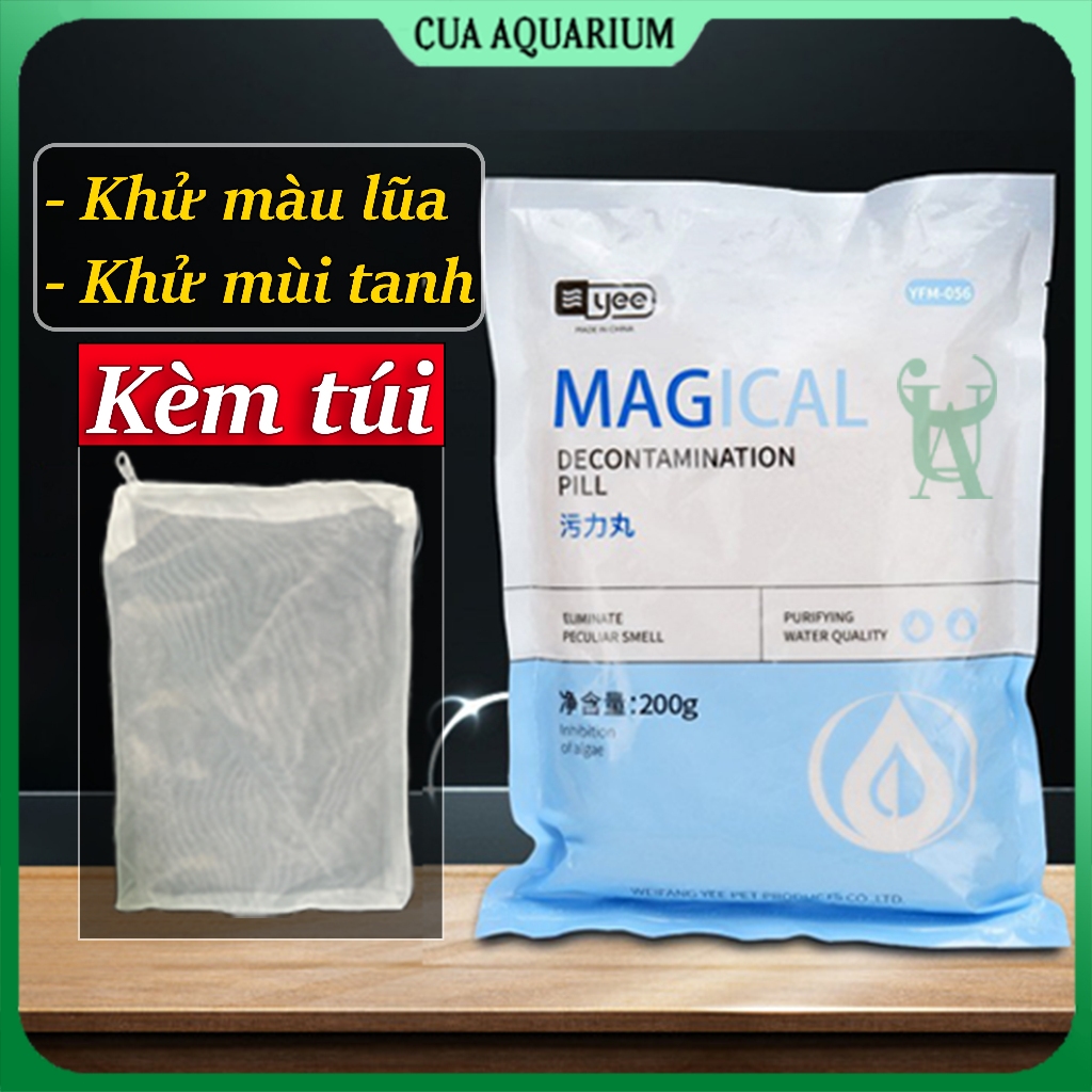 Vật liệu lọc Purigen YEE làm trong nước bể cá hồ thuỷ sinh | Shopee ...