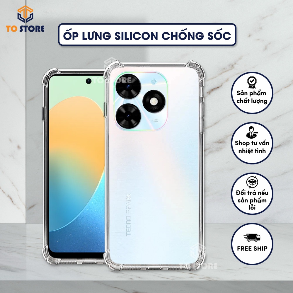 Ốp lưng TECNO SPARK 10,10 PRO,SPARK 6 GO,SPARK 7,SPARK GO 2022,SPARK GO ...
