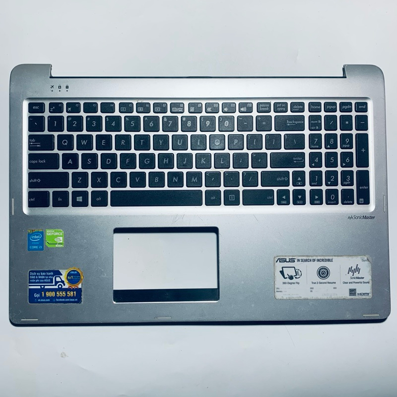 Thay Vỏ Mặt C (Mặt Bàn Phím) cho Laptop Asus TP550, TP550L, TP550LA, TP550LD Hàng Zin Tháo Máy ...