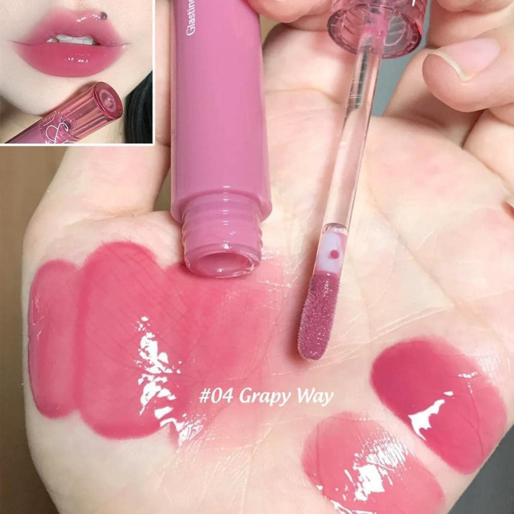 Son Tint Bóng Căng Mọng Romand Glasting Color Gloss Màu 04 Grapy Way ...