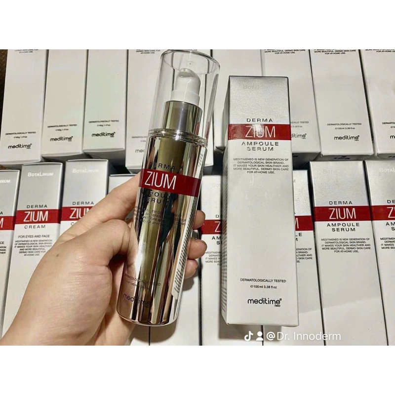 Derma Zium Ampoule Serum xoá nhăn, nâng cơ | Shopee Việt Nam