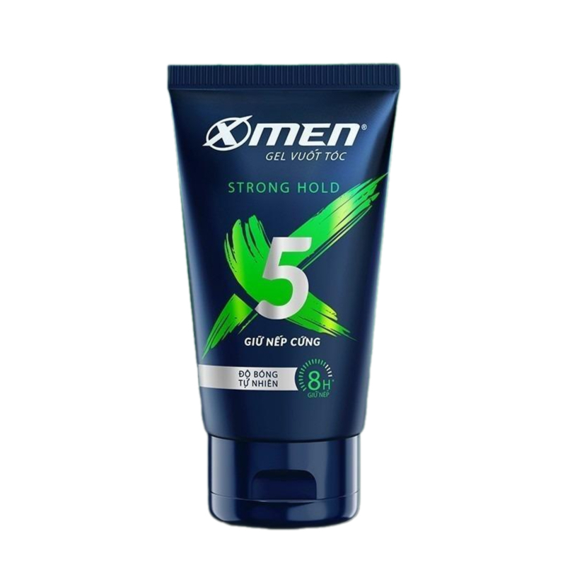 Gel tạo nếp cứng bóng cho tóc X-men Strong Hold số 5 150g | Shopee Việt Nam