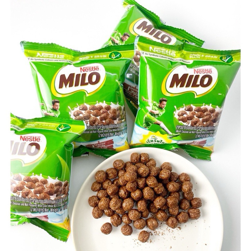 Bim bim Milo Nestle Thái Lan/ Ngũ cốc ăn sáng Nestle Milo gói 15g ...