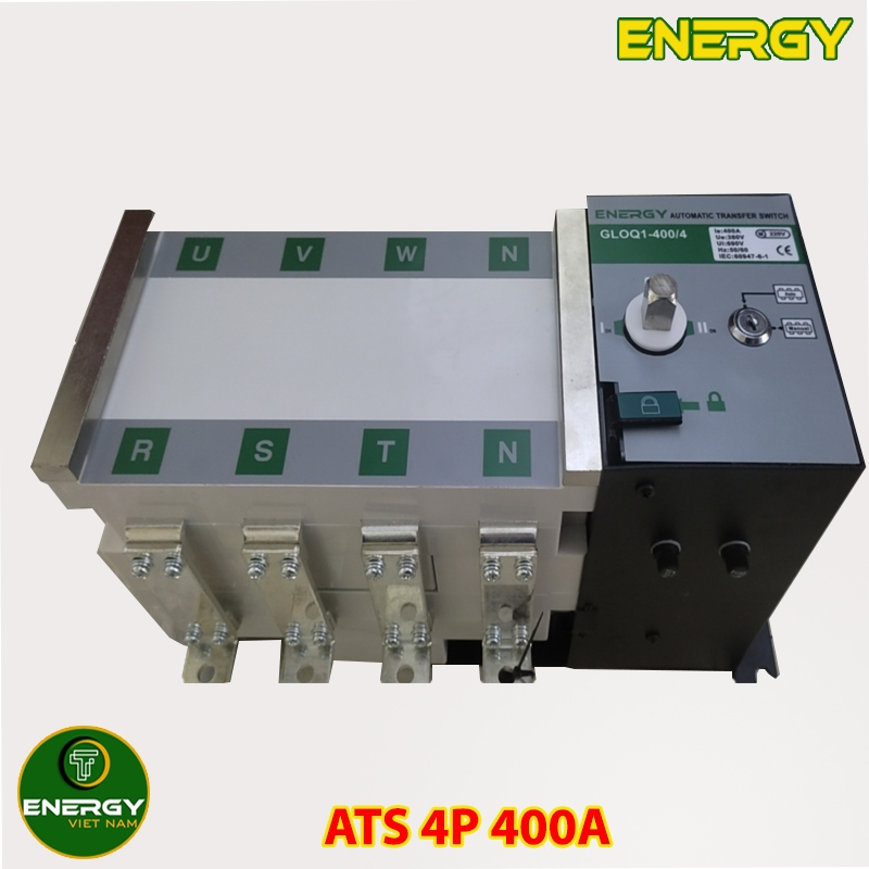 Chuyển Nguồn Tự Động ATS 4P 100A, 4P 160A, 250A, Chuyển Nguồn Tự Động 3 Pha 4 Cực - Dùng Cho Tủ ...