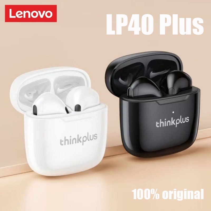 Tai Nghe Bluetooth Lenovo LP40 Plus có chất lượng âm thanh tốt và tích hợp micro Bluetooth 5.3 ...