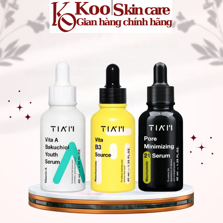 Serum 10% Niacinamide + 2% Arbutin TIAM Dưỡng Trắng, Phục Hồi Cho Da Dầu Mụn, Nhạy Cảm 40ml ...