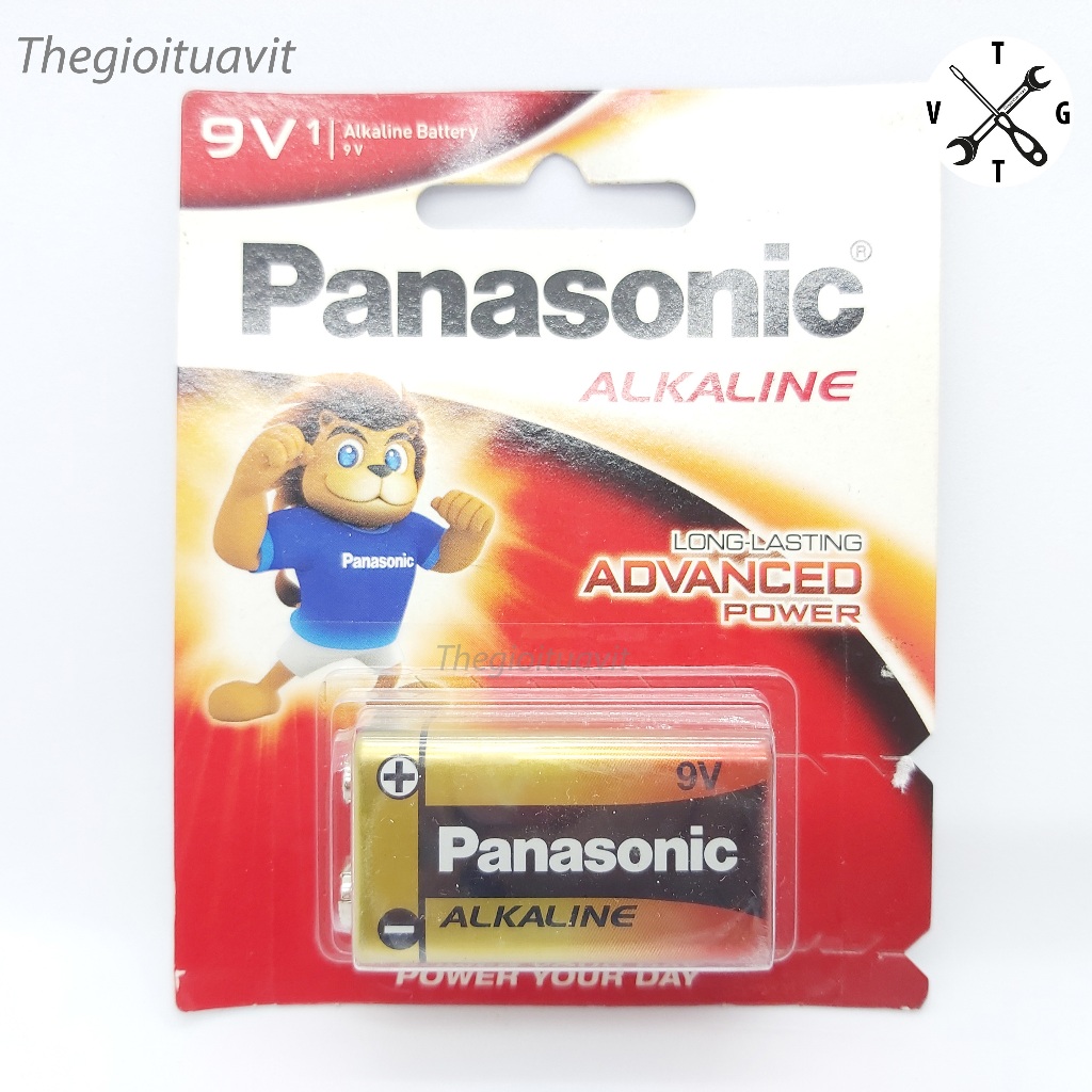 Pin vuông 9V Alkaline chính hãng Panasonic | Shopee Việt Nam
