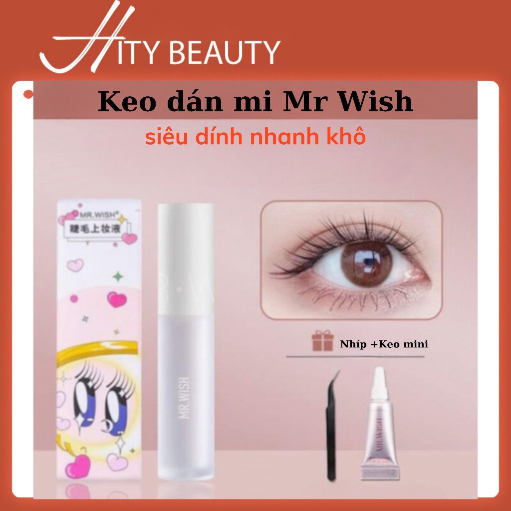 Keo dán mi Mr Wish siêu dính nhanh khô dành cho makeup chuyên nghiệp ...