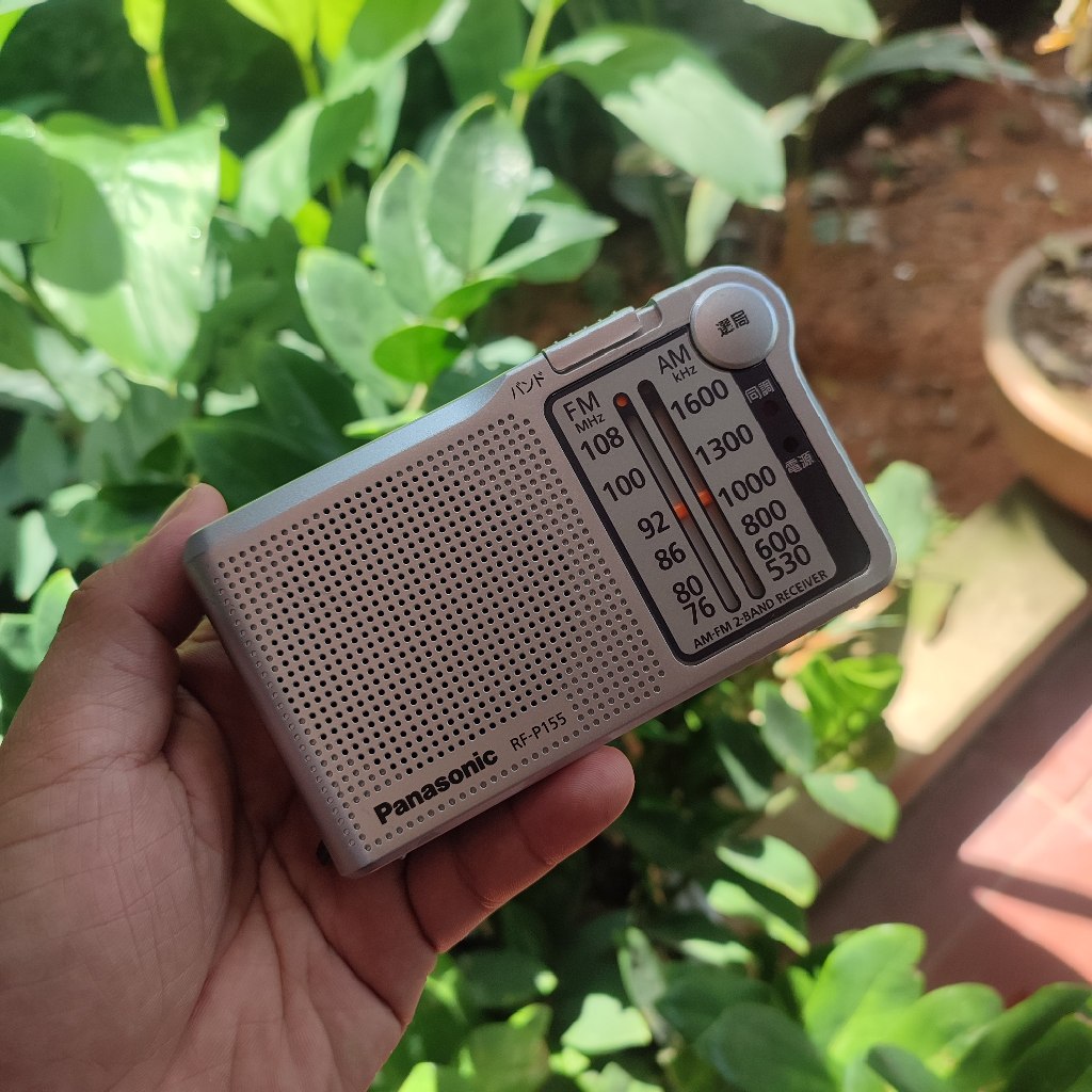 Đài radio Panasonic RF-P155-S RF-NA17R (Hàng bãi Nhật) | Shopee Việt Nam