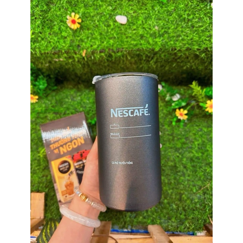 [NESCAFE] Ly Inox 2 Lớp Giữ Nhiệt Néscafe | Shopee Việt Nam