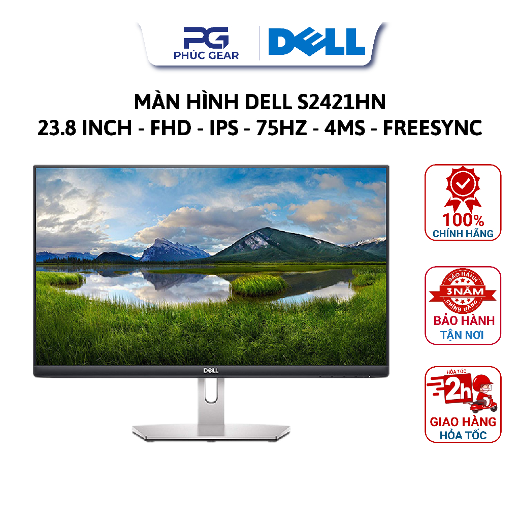 Màn hình máy tính Dell S2421HN 23.8 inch FHD IPS 75Hz - HÀNG CHÍNH HÃNG ...