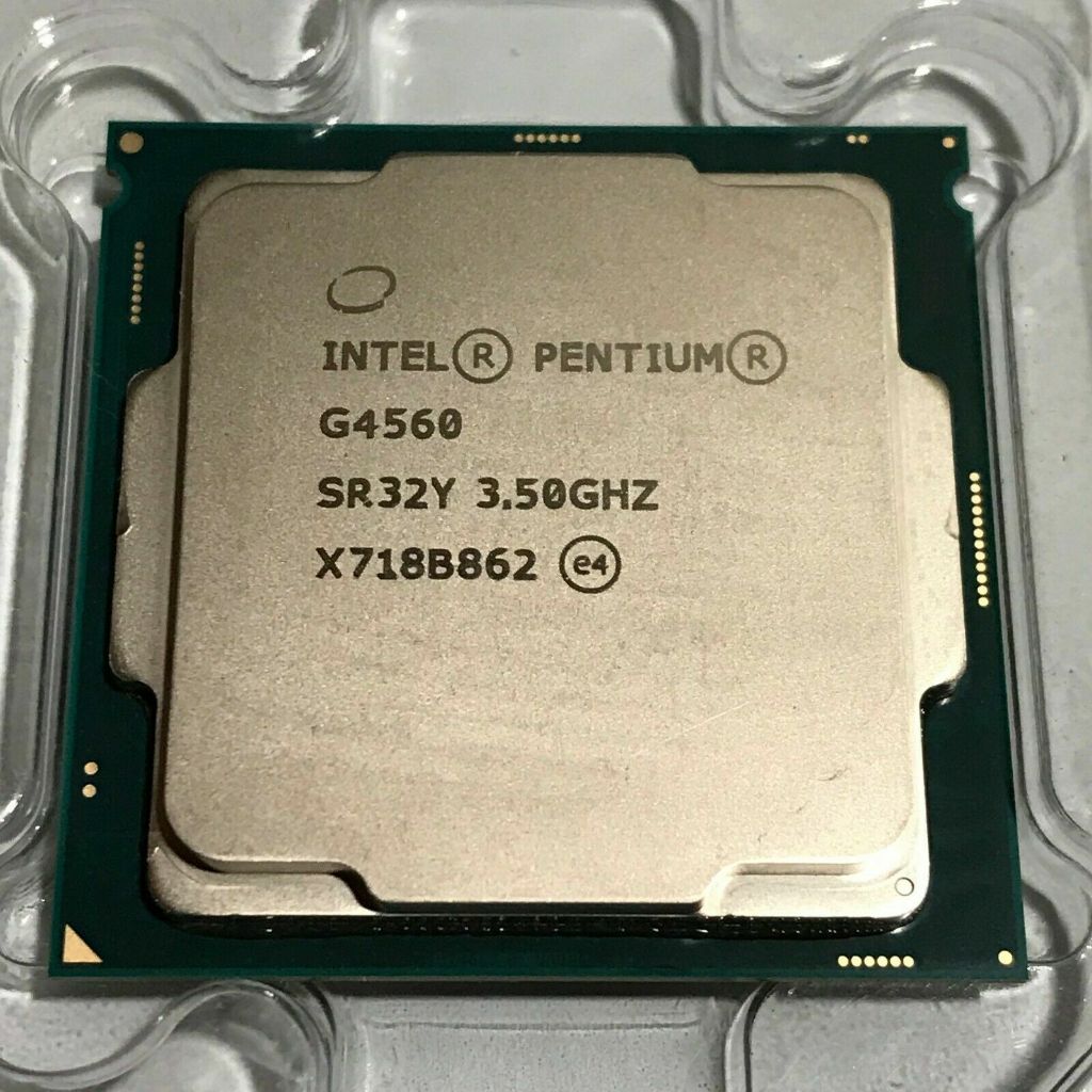 CPU Intel Pentium G4560 (3.50GHz, 3M, 2 Cores 4 Threads) đã qua sử dụng ...